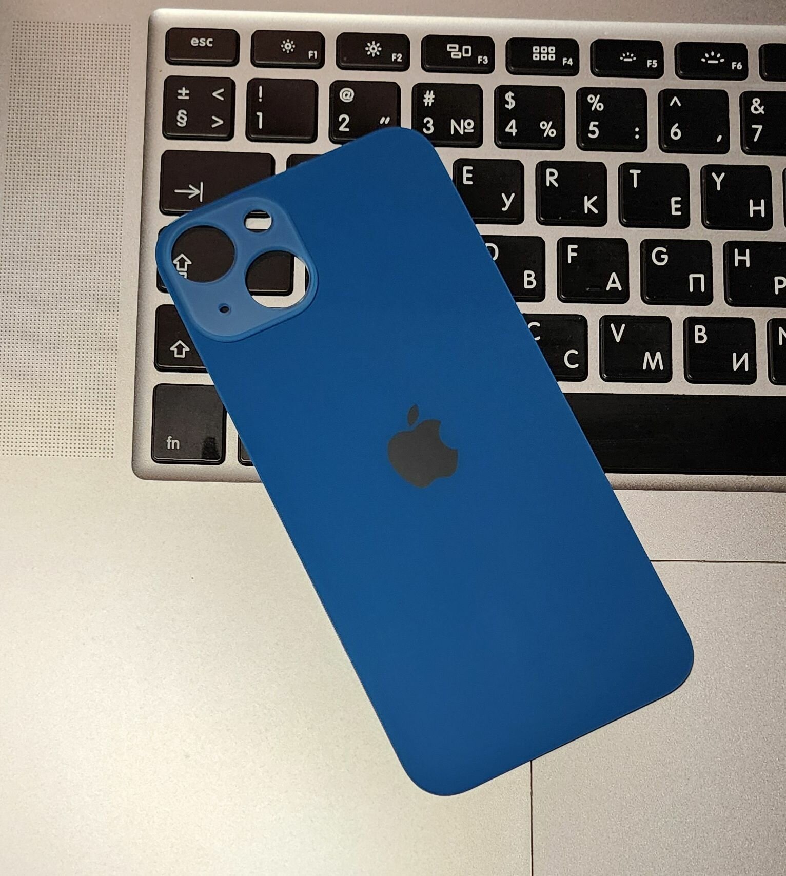 Крышка задняя для iPhone 13 , стеклянная, глянцевая