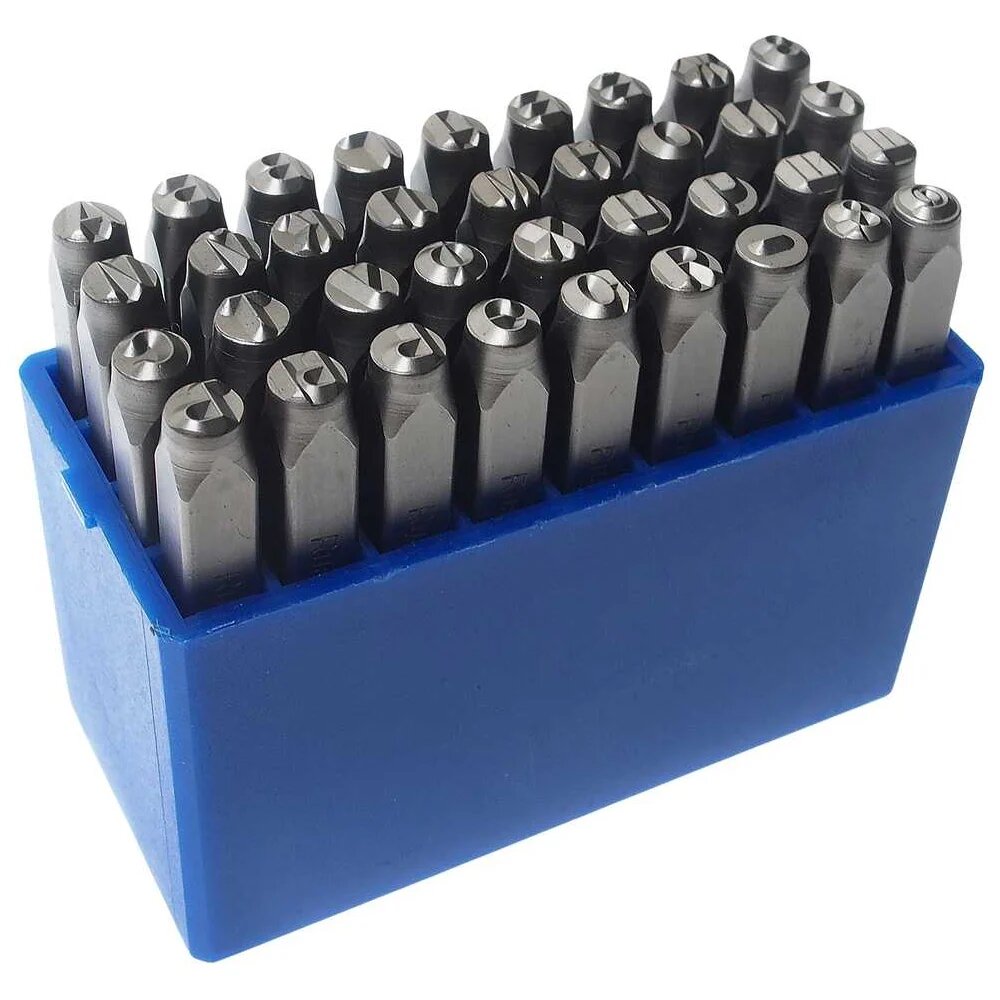 JTC Клейма буквенные кириллица 4мм (HRC 60+-2 DIN 1451) (старый артикул -JW0915-4) JTC-7251