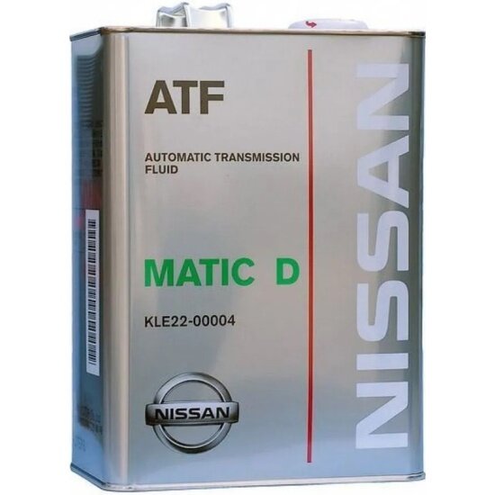 Трансмиссионное масло Nissan Matic Fluid D синтетическое 4 л