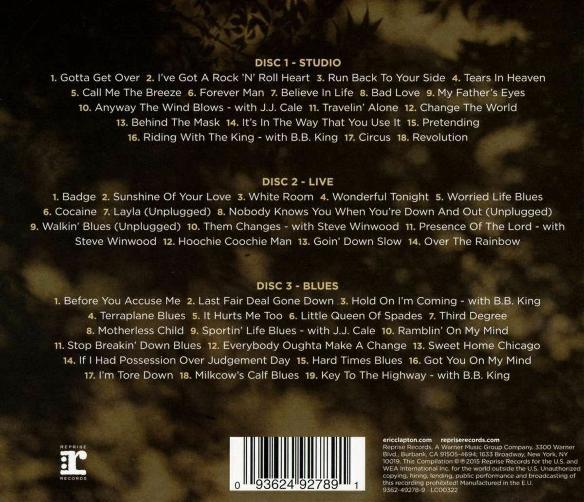 Диск Eric Clapton - Forever Man (Deluxe Edition) (3 CD) — фото 1