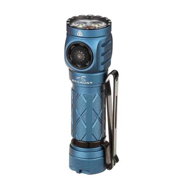 SKILHUNT EC150 AA 14500 Фонарик Nichia 519A 5000K, Blue, with BL-113C battery