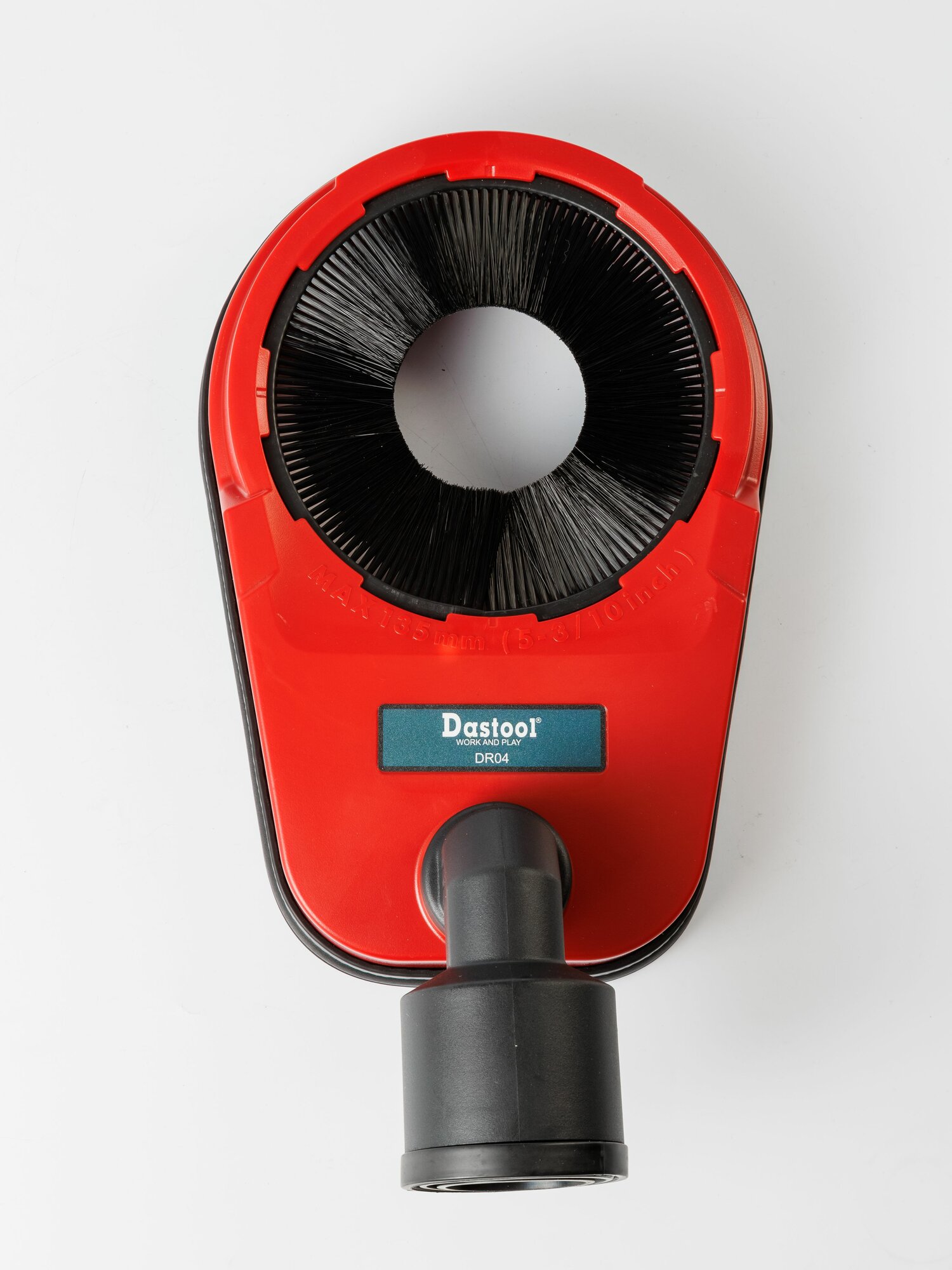 Пылеотвод для дрели 130мм Remtools / Пылезащитный кожух для сверления / Насадка для удаления пыли