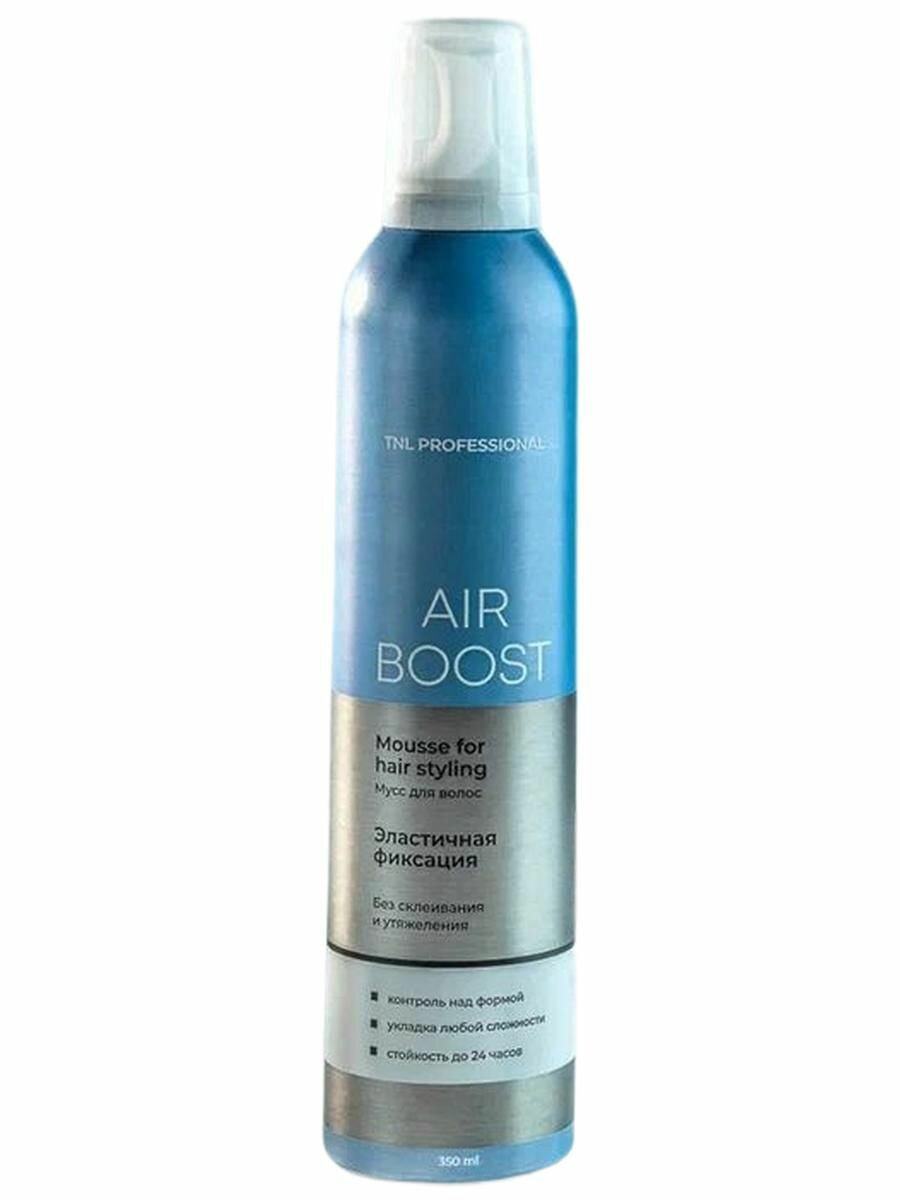 TNL Мусс для волос Air Boost "Подвижная фиксация" 350мл