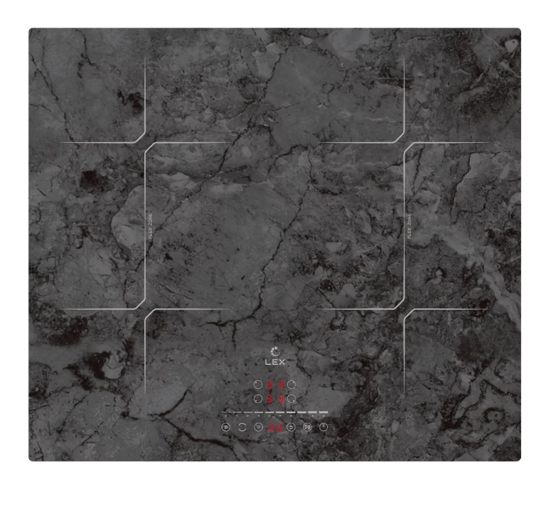 Варочная панель, индукция LEX EVI 640 F DS