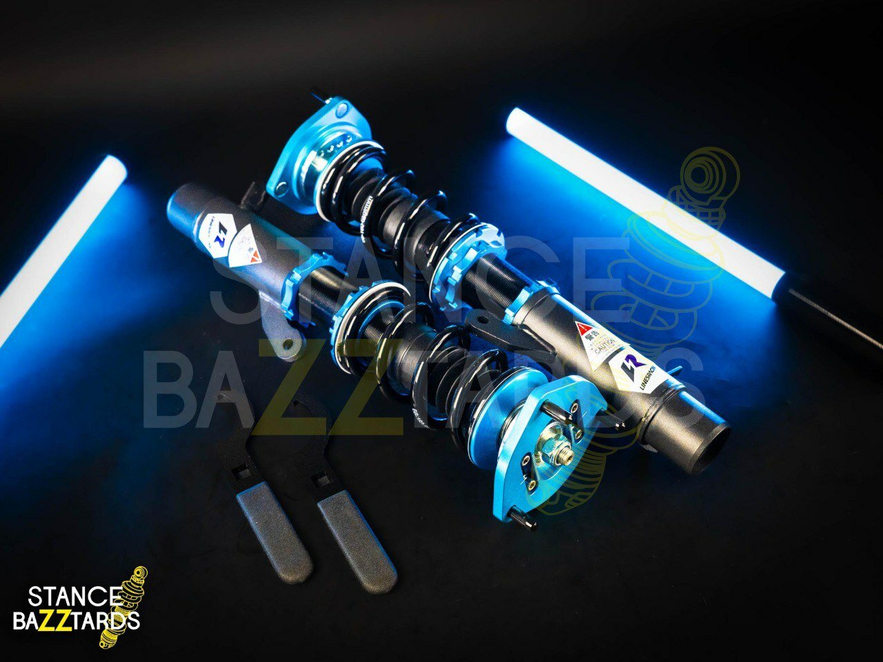 Пара передних койловеров LinesRacing для Mazda Mazda 3 BK (вкл MPS) 2003-2008, с регулировками