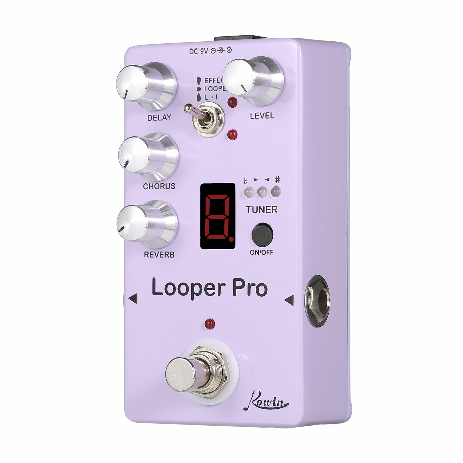Super Tools Rowin RE-05 Loop Guitar Effector Looper Tuner Мини-гитарный лупер Педаль эффектов