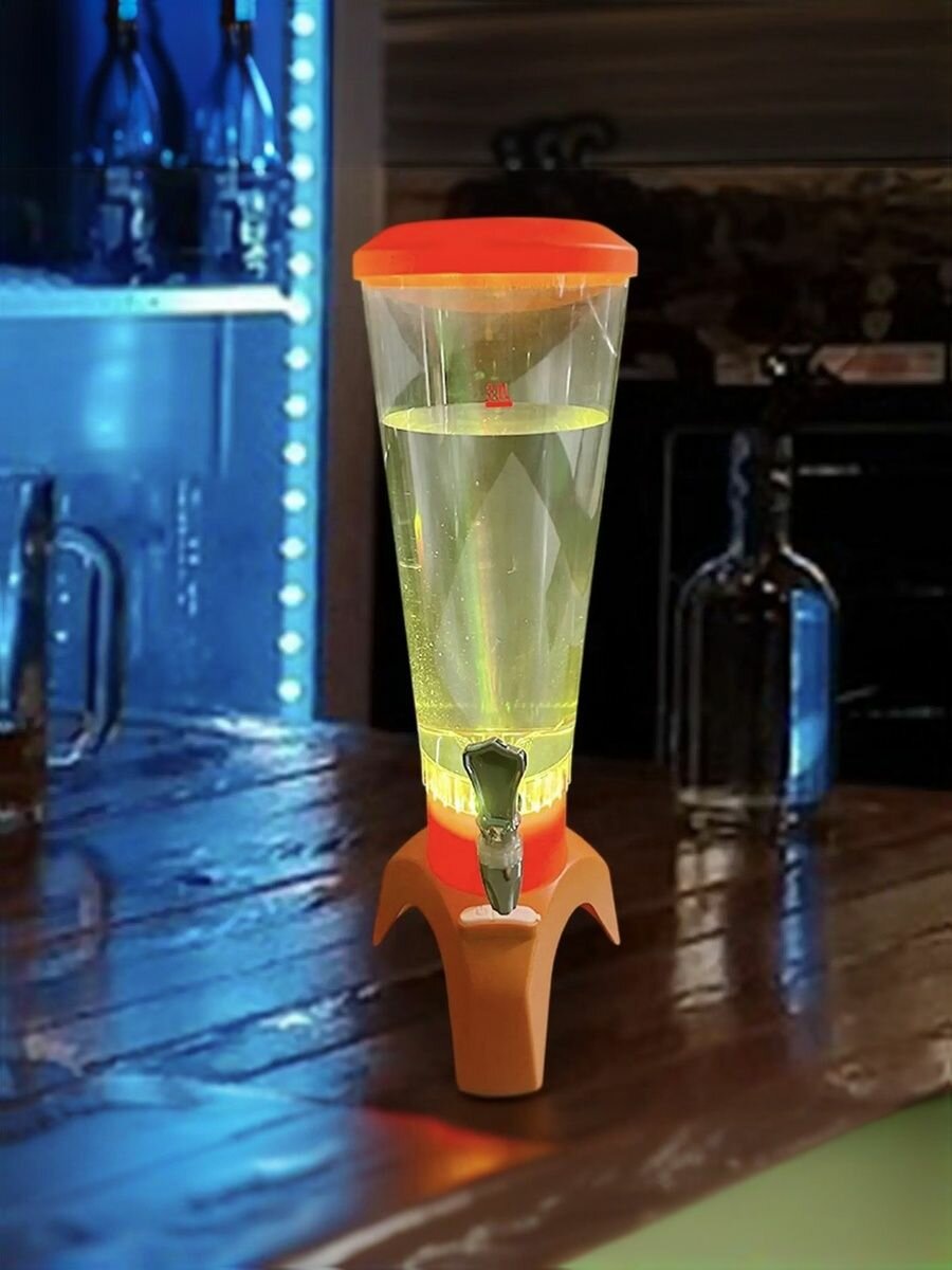 Пивная башня с подсветкой 3 л