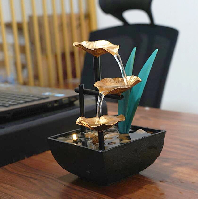 Фонтан декоративный настольный комнатный