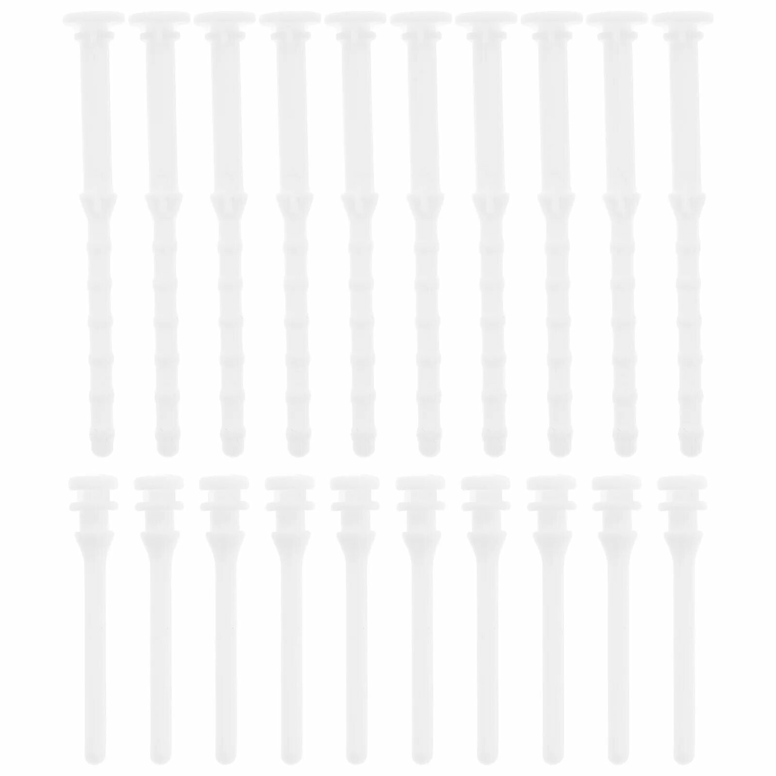 Силиконовые антивибрационные гвозди для крепления вентиляторов 20 шт