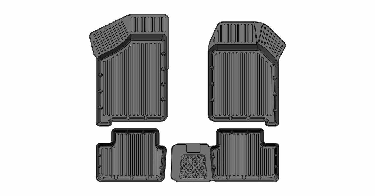 Коврики пола ВАЗ-2108-21099, 2113-2115 (к-т 4 шт)