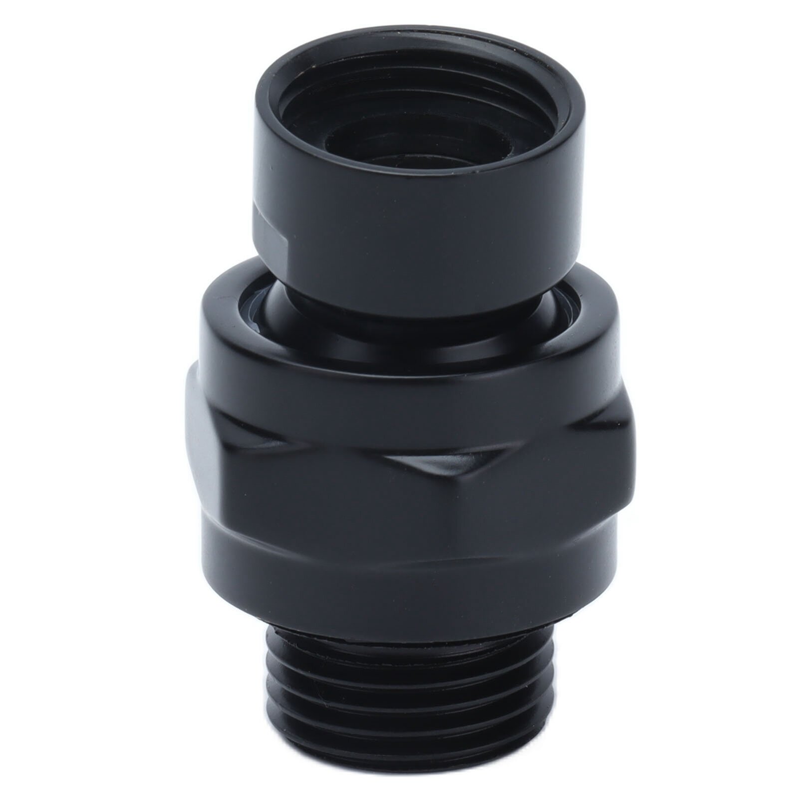 G1/2 верхний адаптер для душа, регулируемый медный держатель для душевой лейки, аксессуар для домашней ванной комнаты, черный