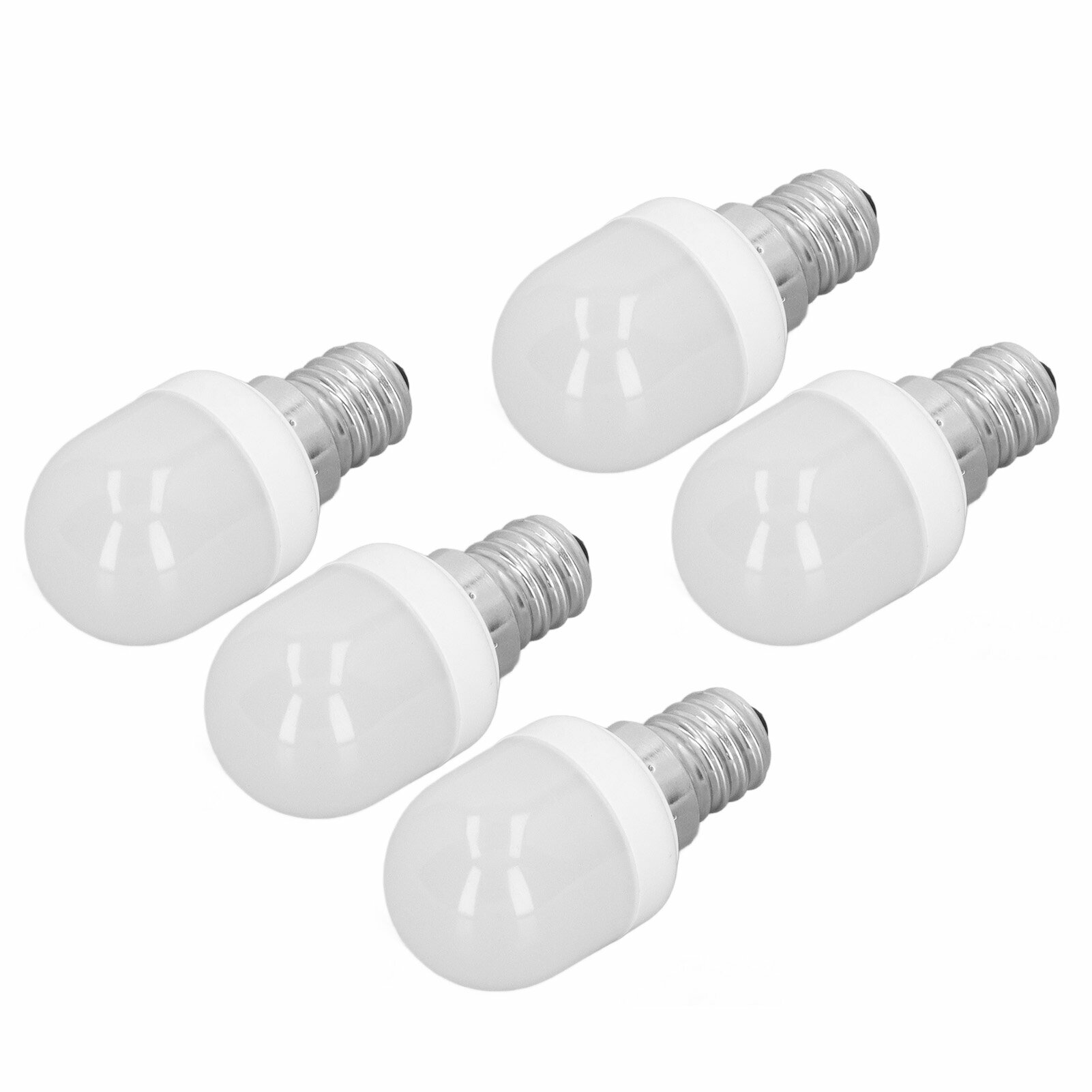 5pcs Лампы E12 Thread 1.5W 75LM LED для Настольной Лампы Потолочного Вентилятора Стены Лампа AC220V Warm Light 6000K