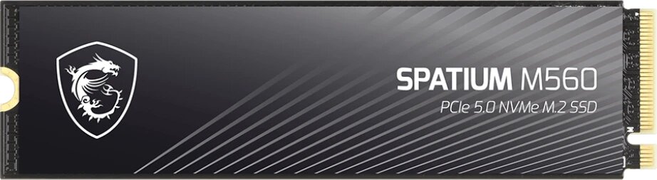 Накопитель SSD 1Tb MSI SPATIUM M560 (SPATIUM M560 PCIe 5.0 NVMe M.2 1TB) (S78-440L0F0-P83)