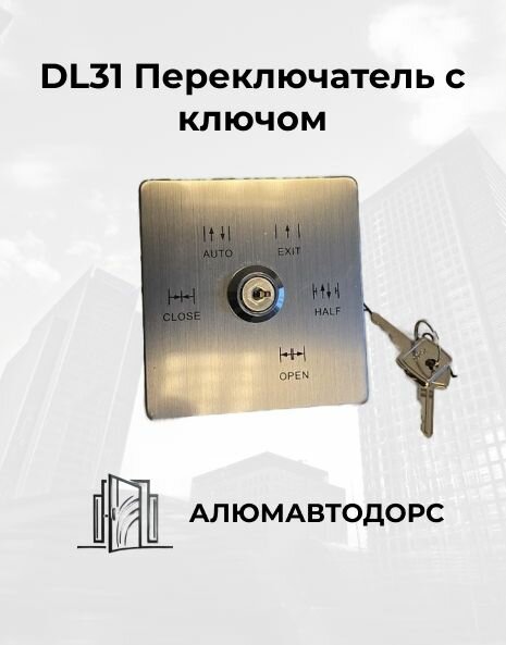 DL31 Переключатель с ключом для автоматических дверей