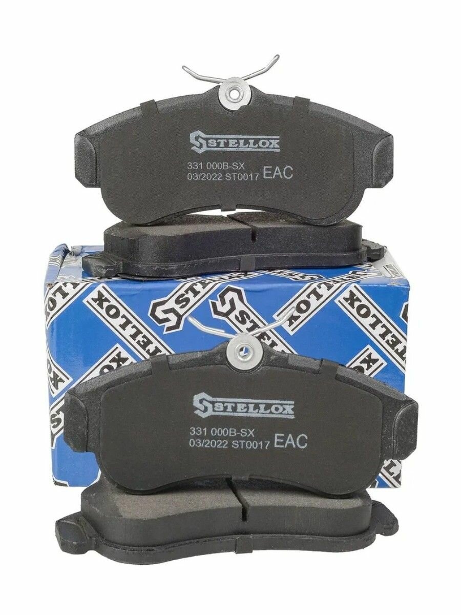 Колодки тормозные дисковые передние для а/м NISSAN Almera, Primera, Stellox 331000BSX