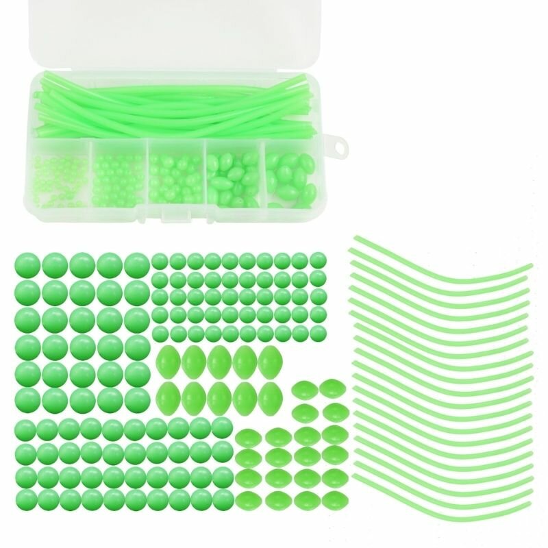 1 коробка набора шлангов Luya со светящимися бусинами