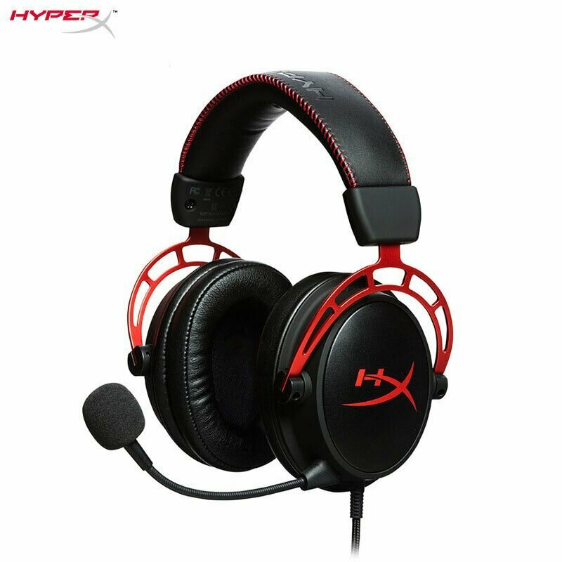 Игровая гарнитура hyperx cloud alpha s, рыжий