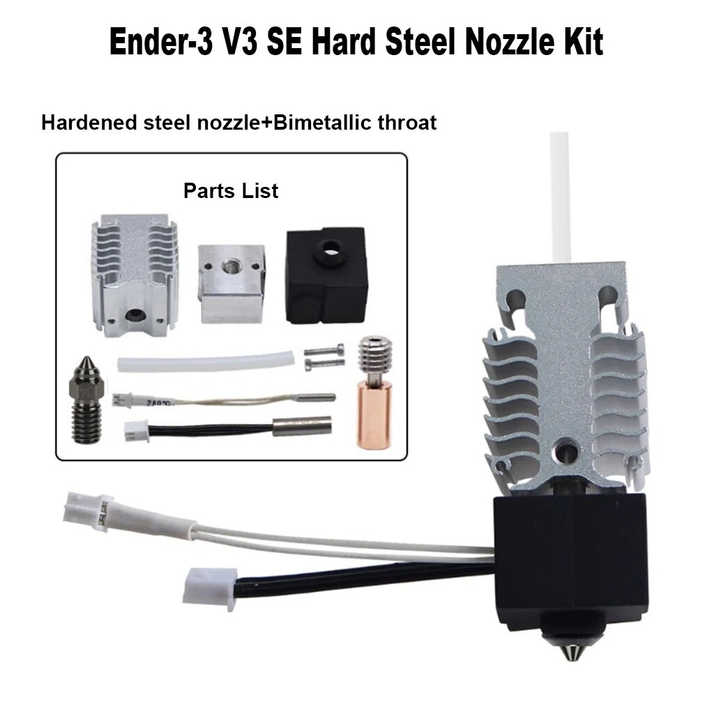 Ender 3 V3 SE Hard Steel Hotend Kit