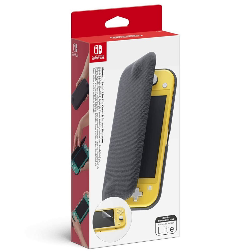 Чехол Nintendo Switch Lite Flip Cover and Screen Protector (Official)