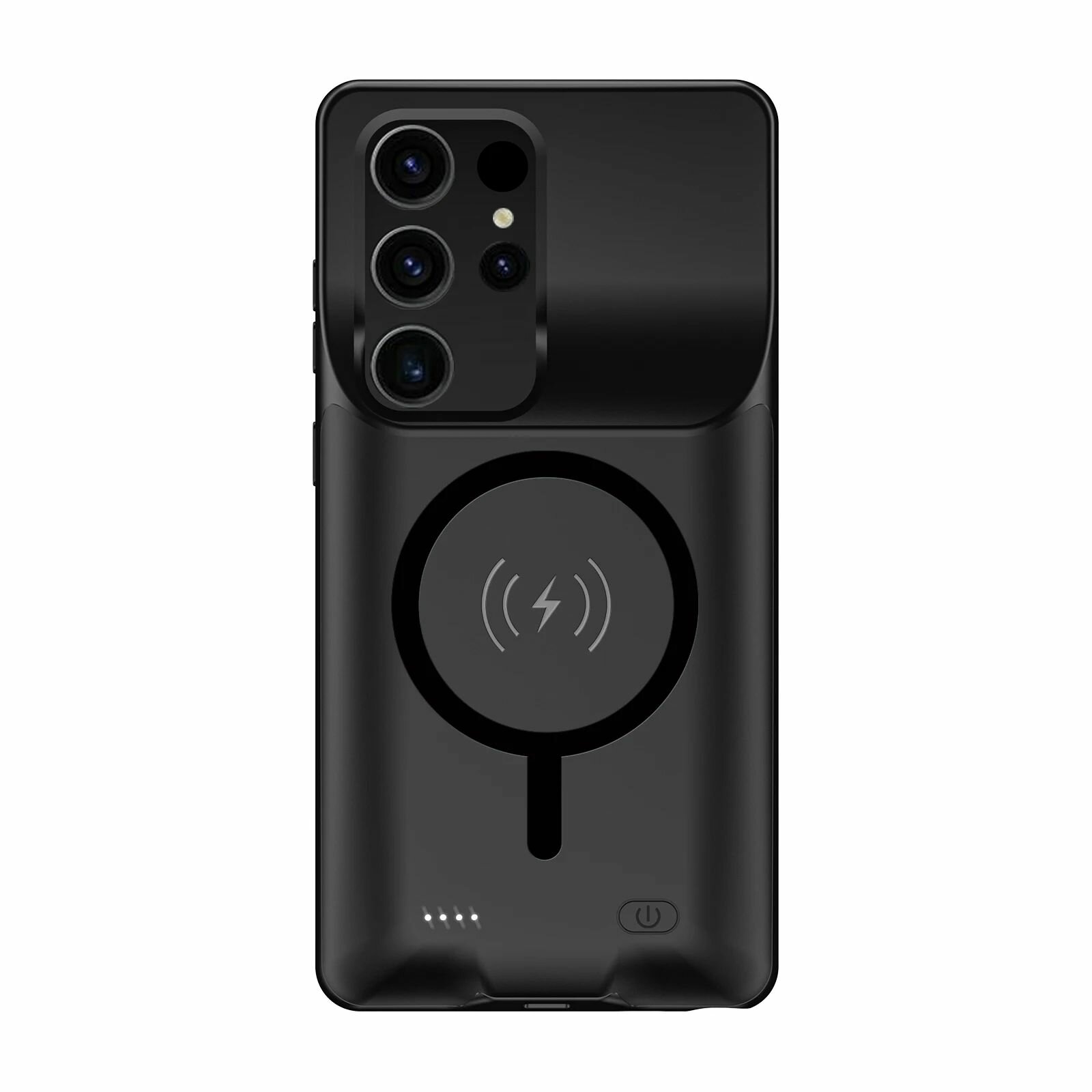 Чехол-аккумулятор для Samsung Galaxy S25 Plus Магнитная беспроводная Внешний Power bank Fraternize 10000мАч