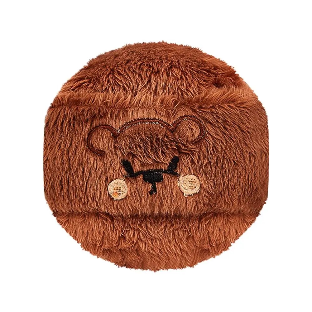 Флокирующая пуховка для пудры, 1 шт.