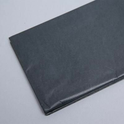 Бумага-тишью КНР черная, 50х66 см, 10 листов