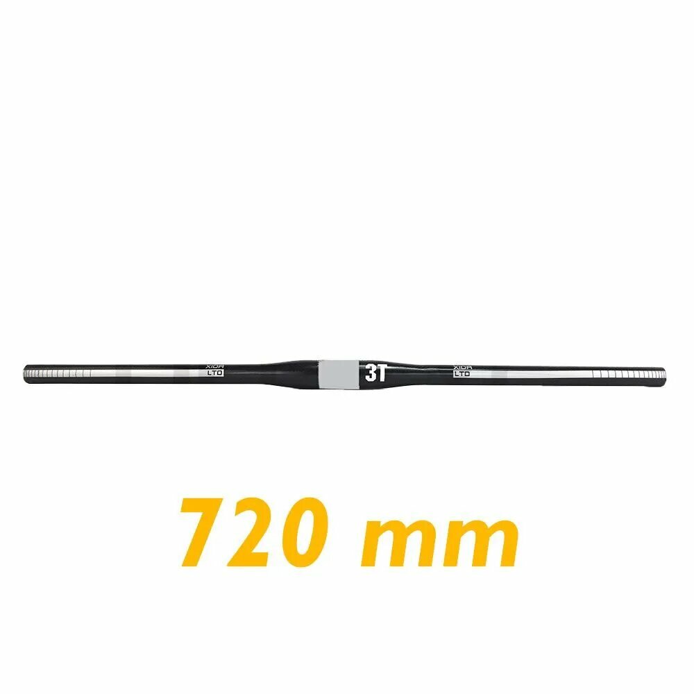 3T руль MTB Высококачественный знаменитый карбоновый , плоский или подъемный, 31,8x700 720 740 мм