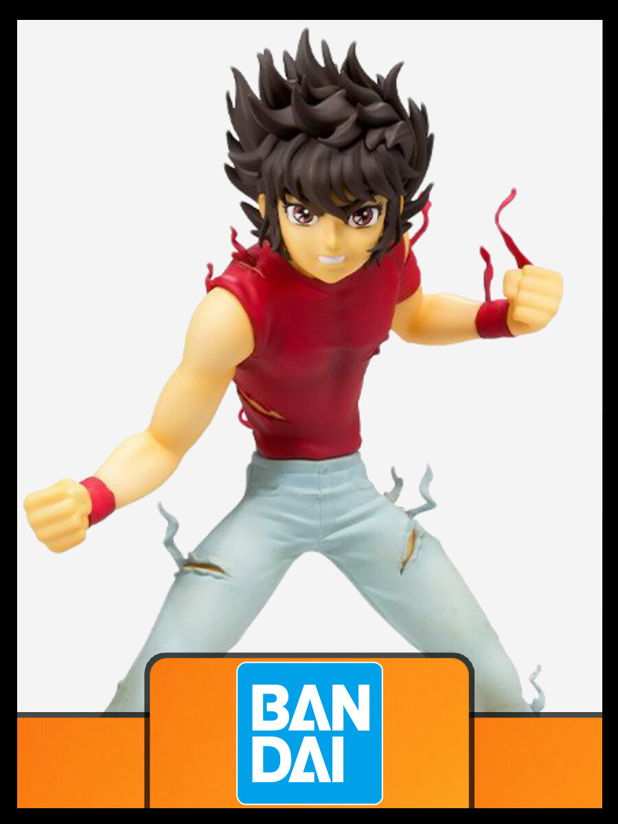 Оригинальная фигурка Seiya Pegasus от Bandai Spirits из аниме Saint Seiya / Сэйя Пегас «Рыцари Зодиака» 14 см