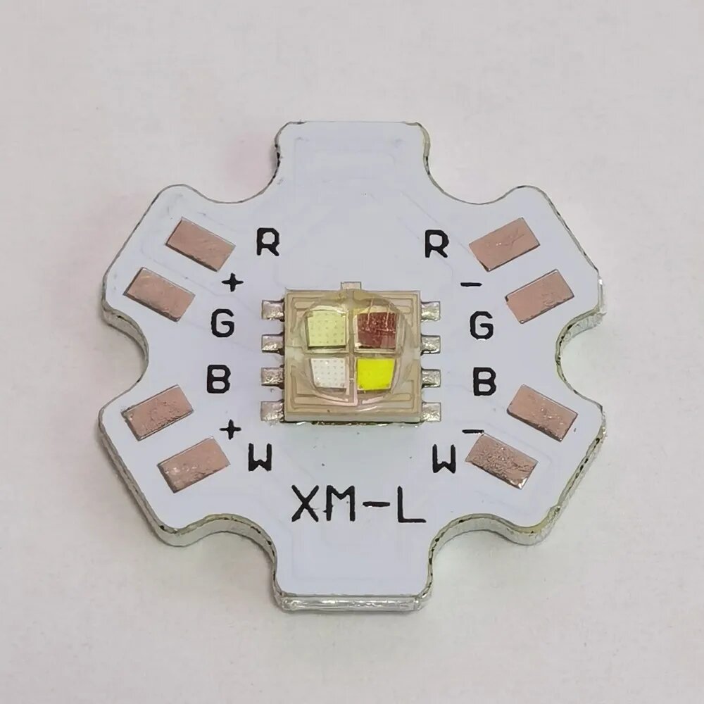 10 Вт светодиодный RGBW RGBWW высокой мощности, светодиодный светодиод, чип 5050, 4 чипа с алюминиевой печатной платой 20 мм