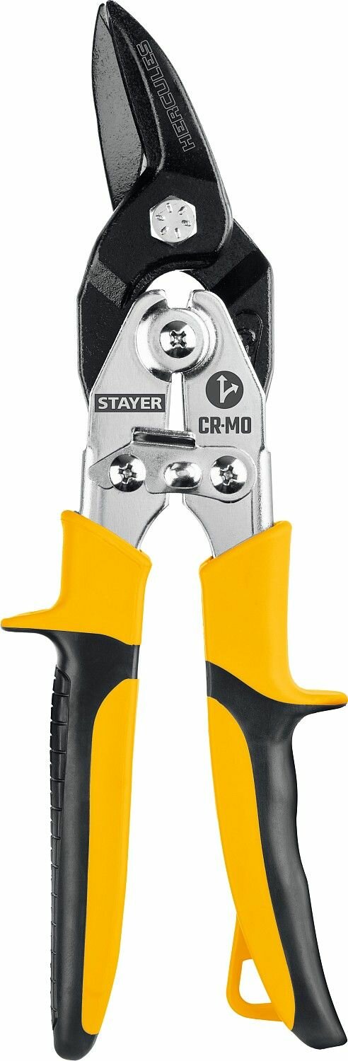 Ножницы STAYER Hercules, 250 мм, правые, профессиональные, для металла 2321_z01