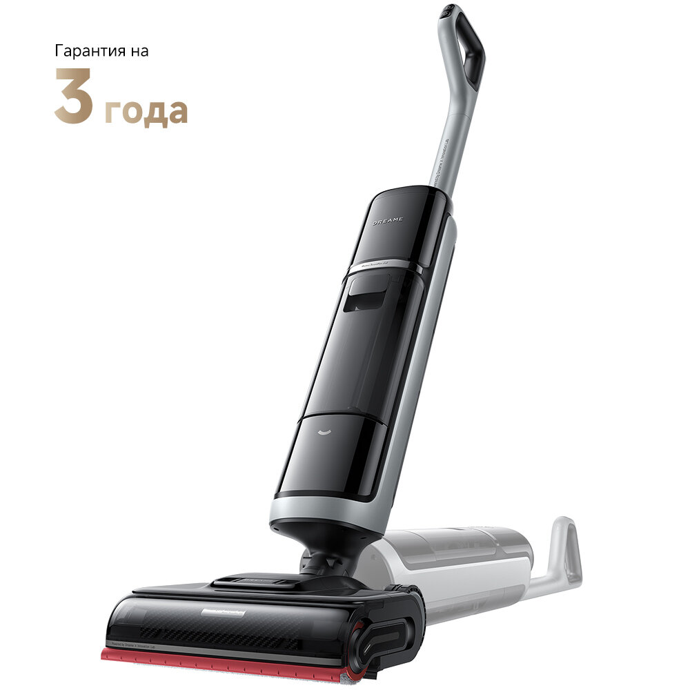 Вертикальный пылесос Dreame H15 Pro Heat, 22000 Па, термоочистка 85–100 °C, уборка вдоль стен, 72 мин работы