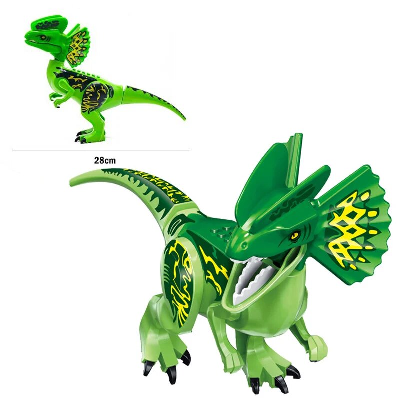 Конструктор динозавр, зеленый, Dinosaur 5