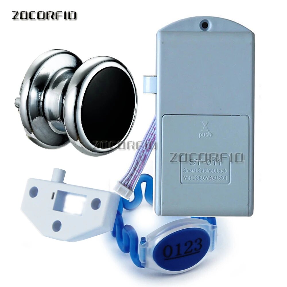 RFID электронный замок ZOCORFID, Серебристый