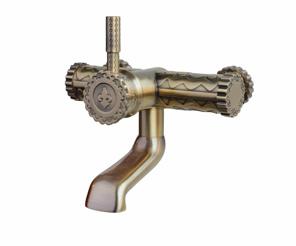 10125 Смеситель настенный WINDSOR, бронза (шт)