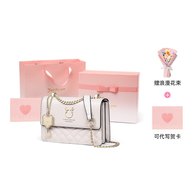 Сумка VINEY Кожаная маленькая квадратная сумка