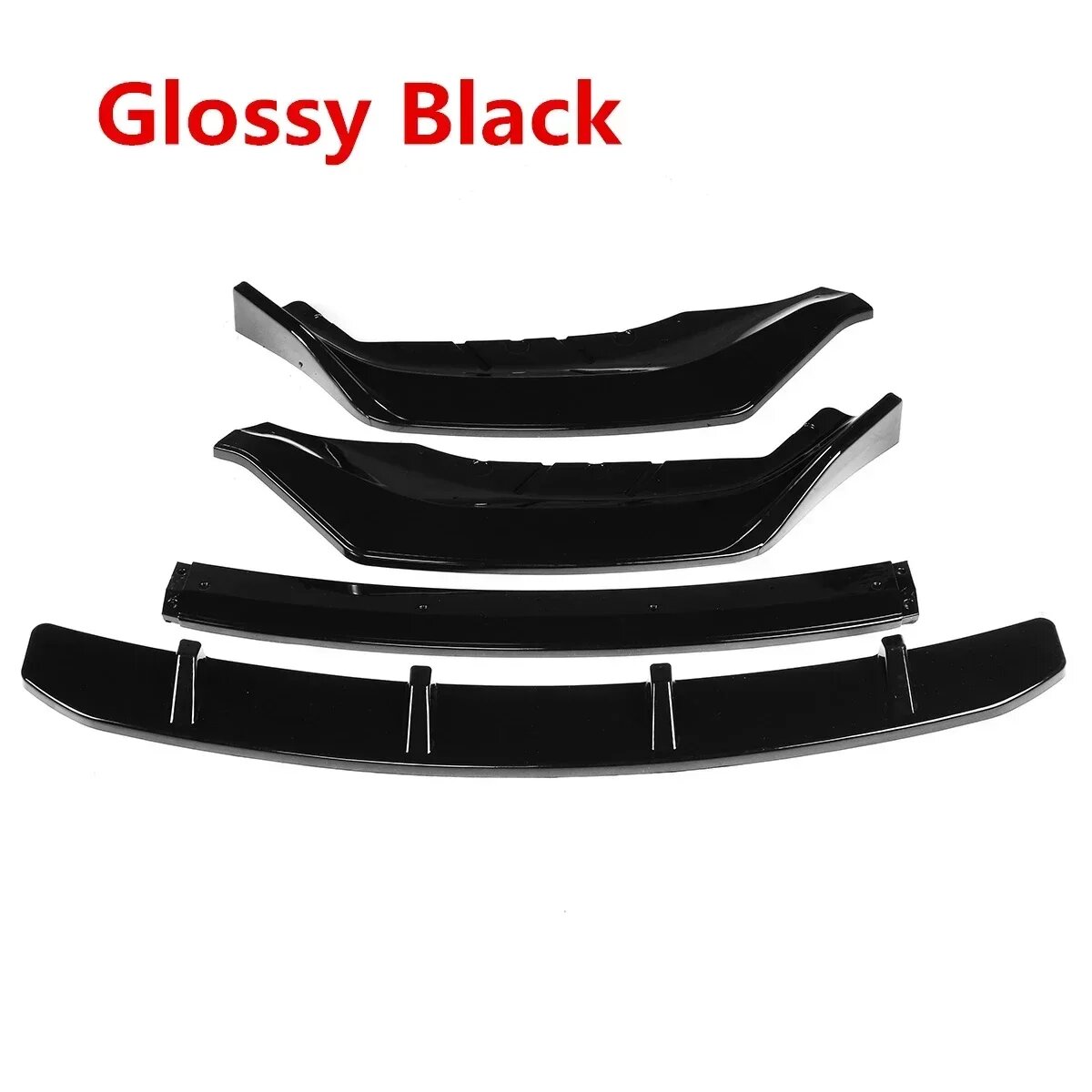 4 шт, автомобильный передний бампер для BMW 5 серии G30 G31 G38 540i M Sport 17-20 Glossy Black