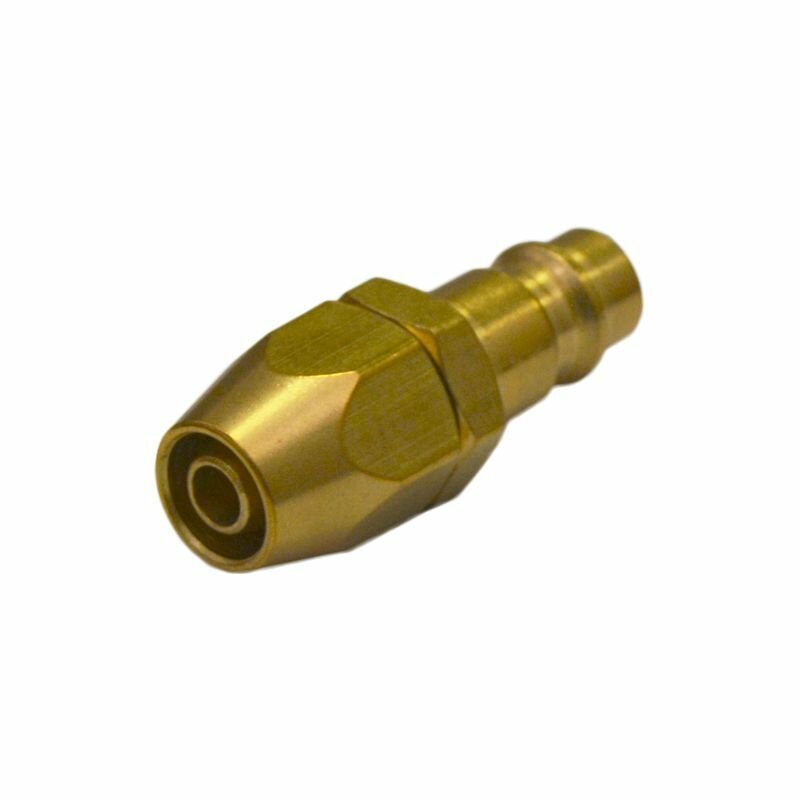 Штуцер быстросъемное соединение брс евро "рапид папа" - "зажимной 5 мм" быстросъем воздушный под шланг пневматический 5мм AIST 90991218