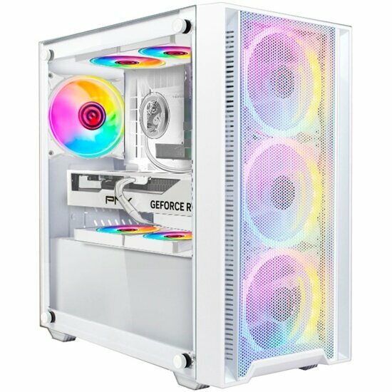 Корпус Ginzzu CL640 mATX белый