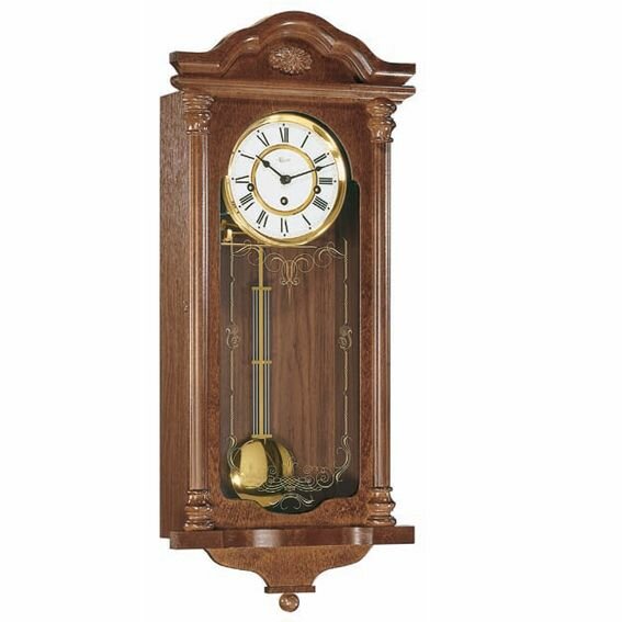 Часы настенные механические с боем, маятником Hermle (Германия)