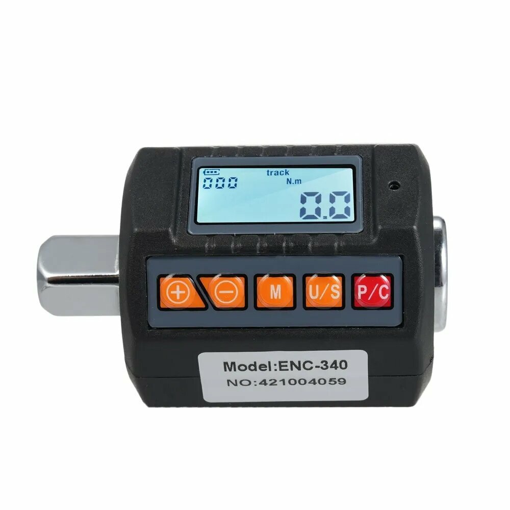 С адаптерами 1/4" и 3/8", ENC-340 1/2" Цифровой динамометрический калибр без аккумулятора,