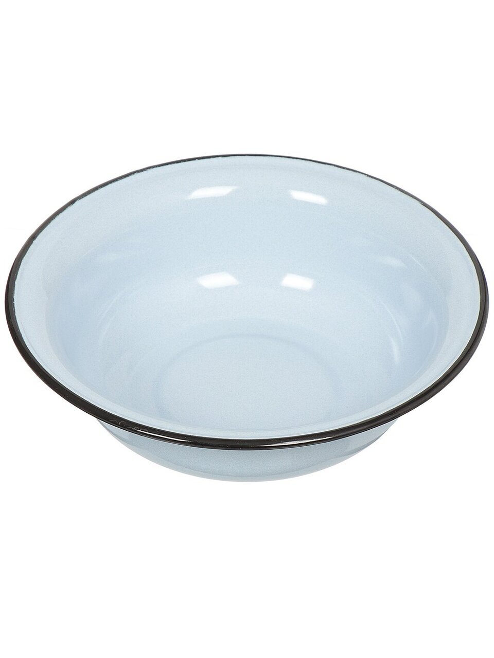 Миска эмалированная сталь, круглая, 2 л, Сибирские товары, С40310/С40310. СГ