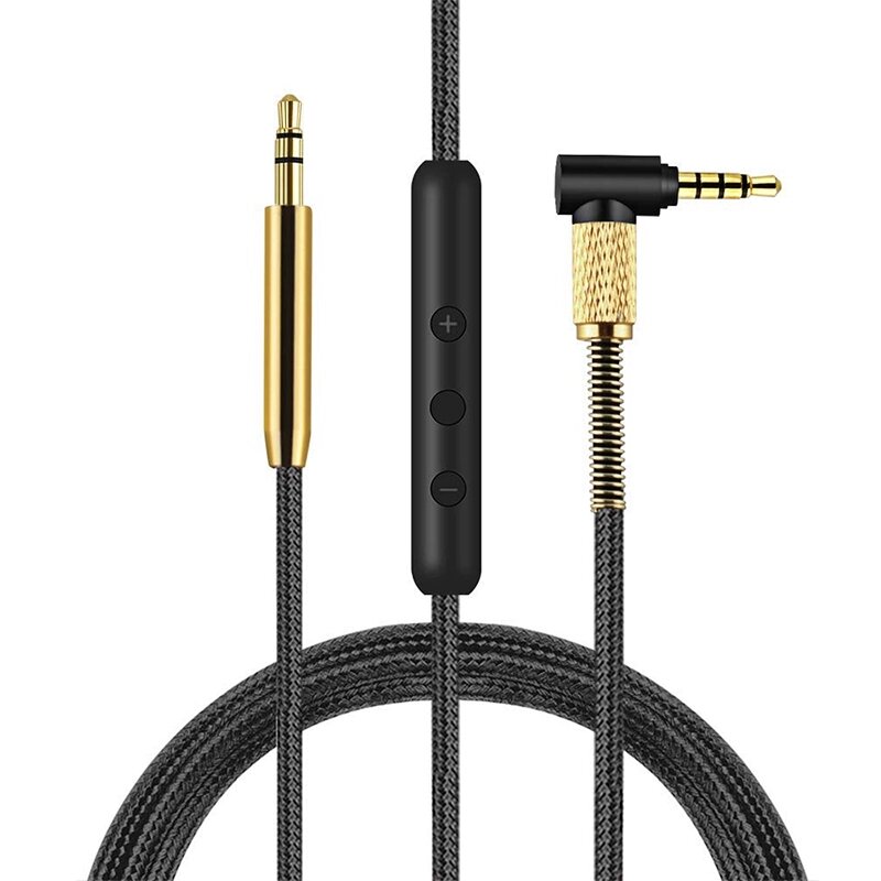 Сменный аудиокабель для наушников Audio-Technica ATH MSR7 MSR7BT MSR7NC MSR7SE, аксессуары, 3,5 мм Кабель в оплетке /