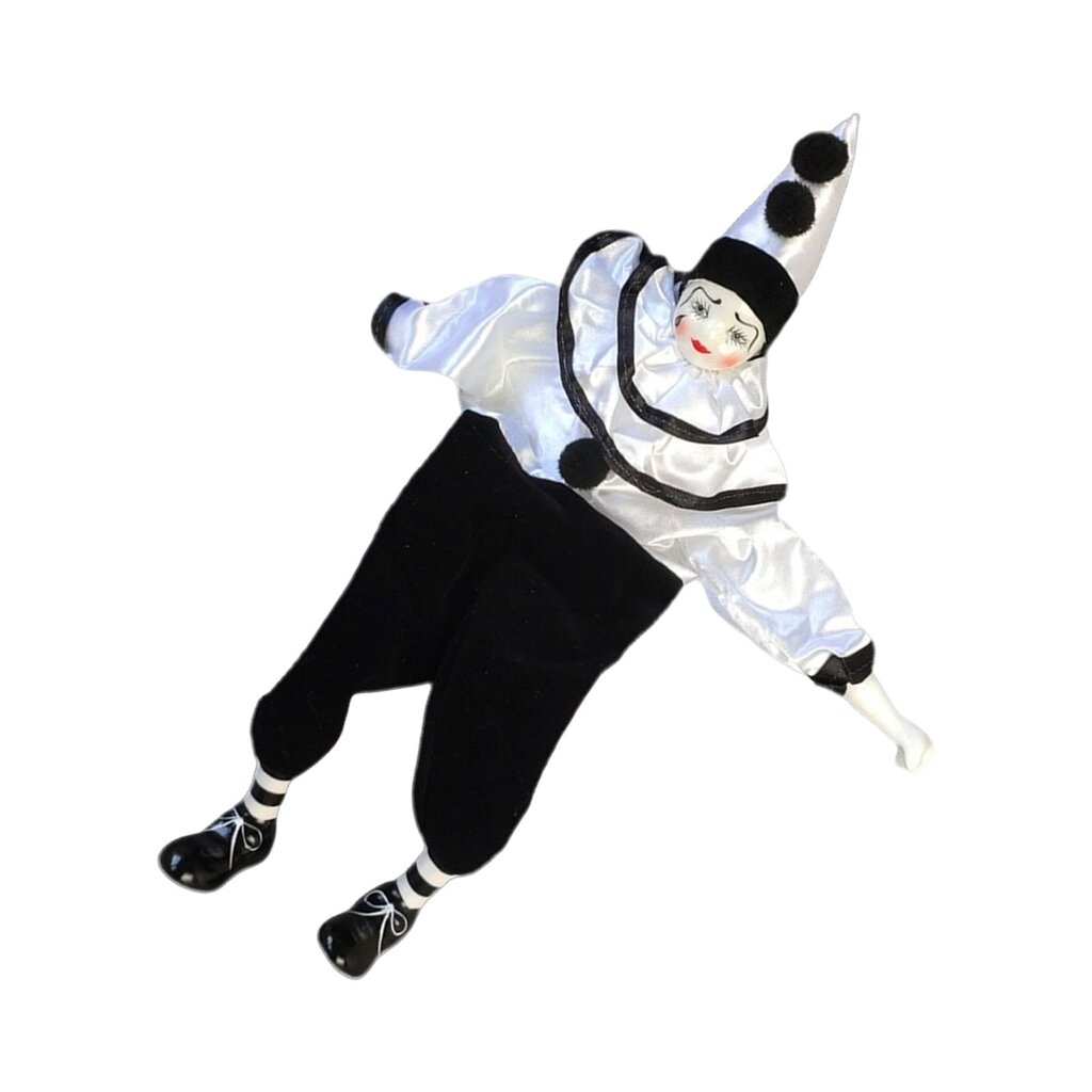 Фарфоровая кукла Арлекин, 16 дюймов