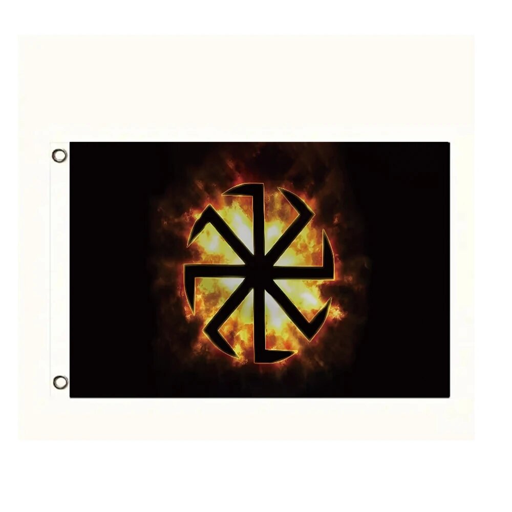 Флаг Коловрат OIMG, полиэстер 90 х 150 см