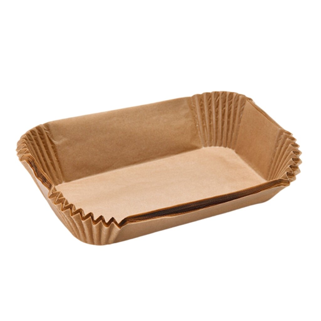 Упаковка из 100 Листов Необработанной Пергаментной бумаги Для выпечки С Антипригарным покрытием Высокой Термостойкости Для Противней с Половинным Листом