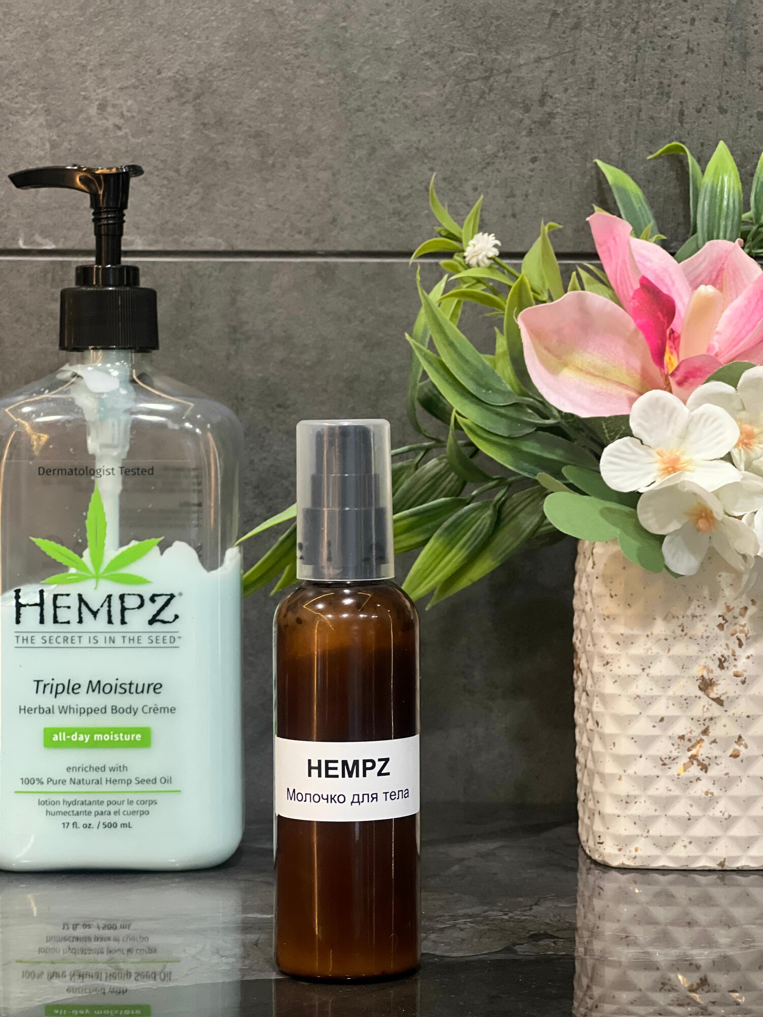 Hempz Молочко для тела Тройное Увлажнение 100ml /Triple Moisture Herbal Whipped Body Creme