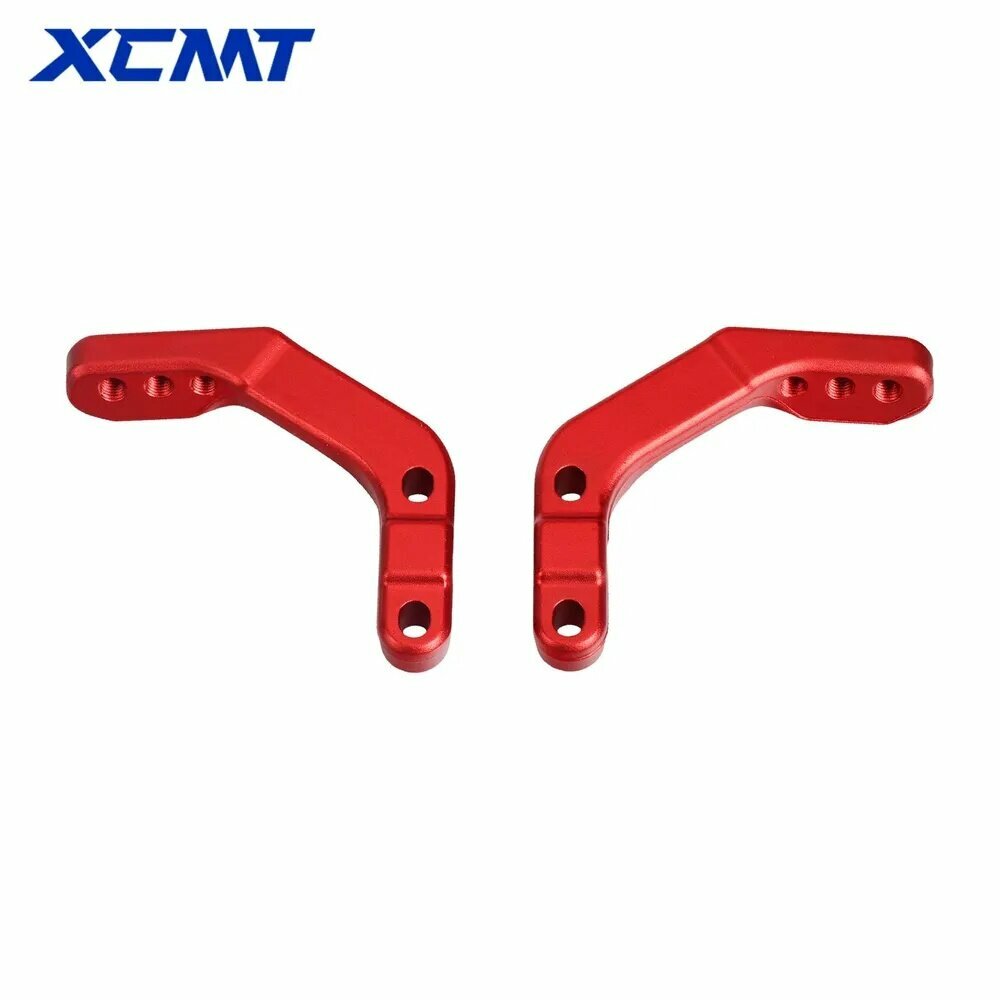 Кронштейны крепления защиты рук к траверсе мотоцикла 28мм HONDA KTM EXC YAMAHA KAWASAKI RMZ (красный)