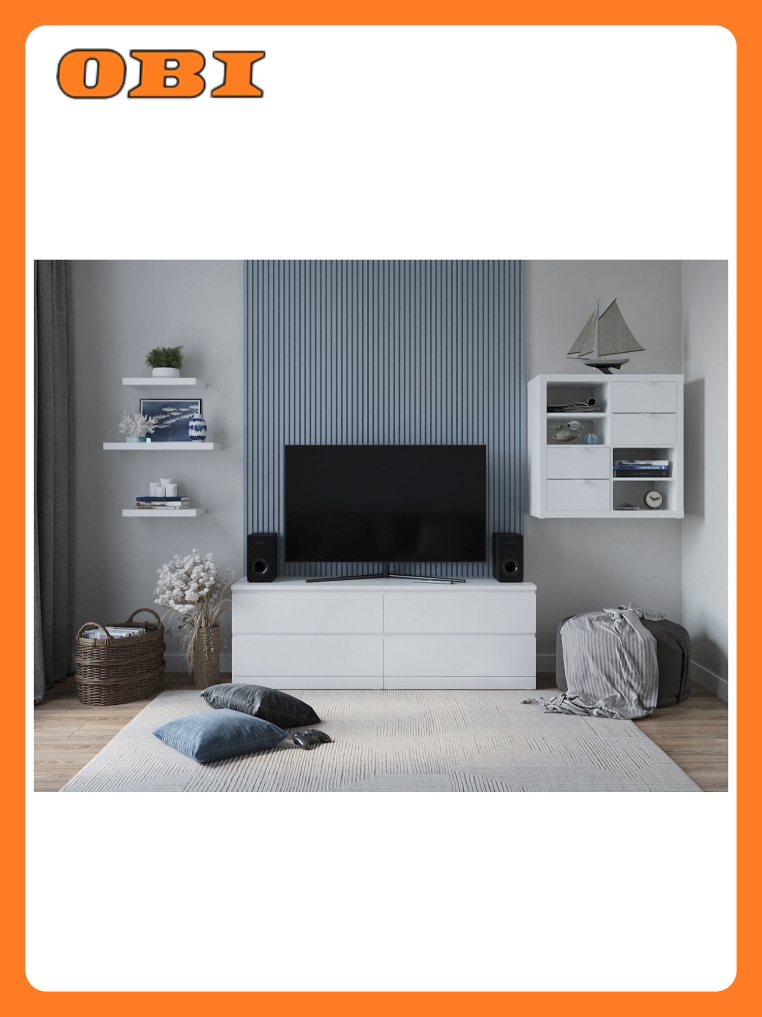 Полка настенная Шведский Стандарт Фора 1.6 60х25х3.7 см, белый