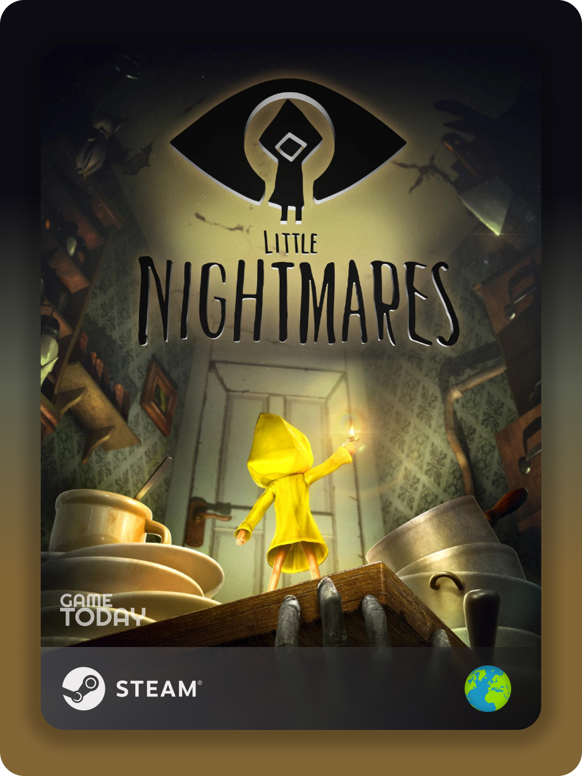 Little Nightmares | Игра в Steam | PC | Steam Deck | Ключ | Регион активации Все страны