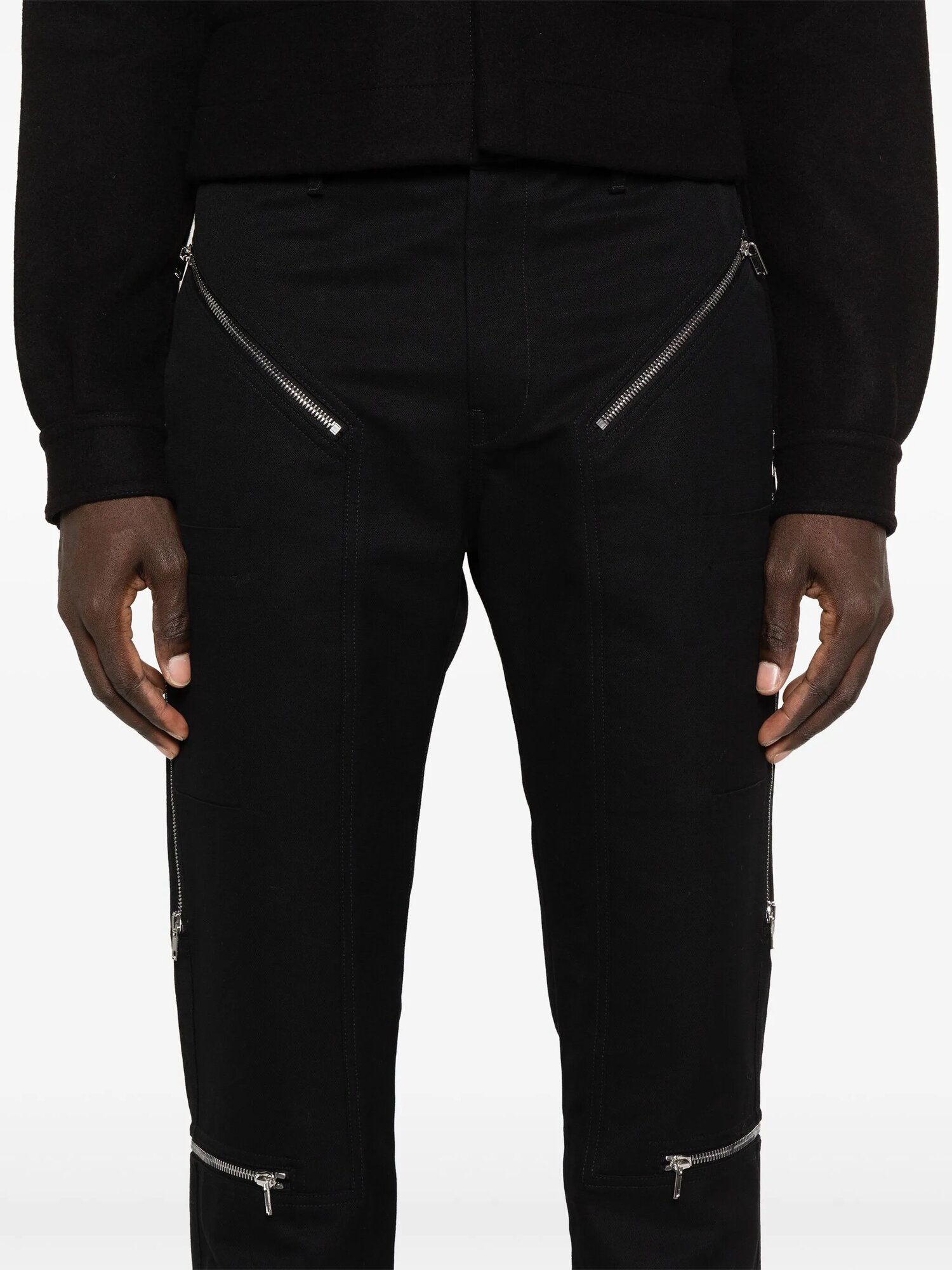 Брюки классические Rick Owens Headon Utility, размер 48 IT, черный — фото 1
